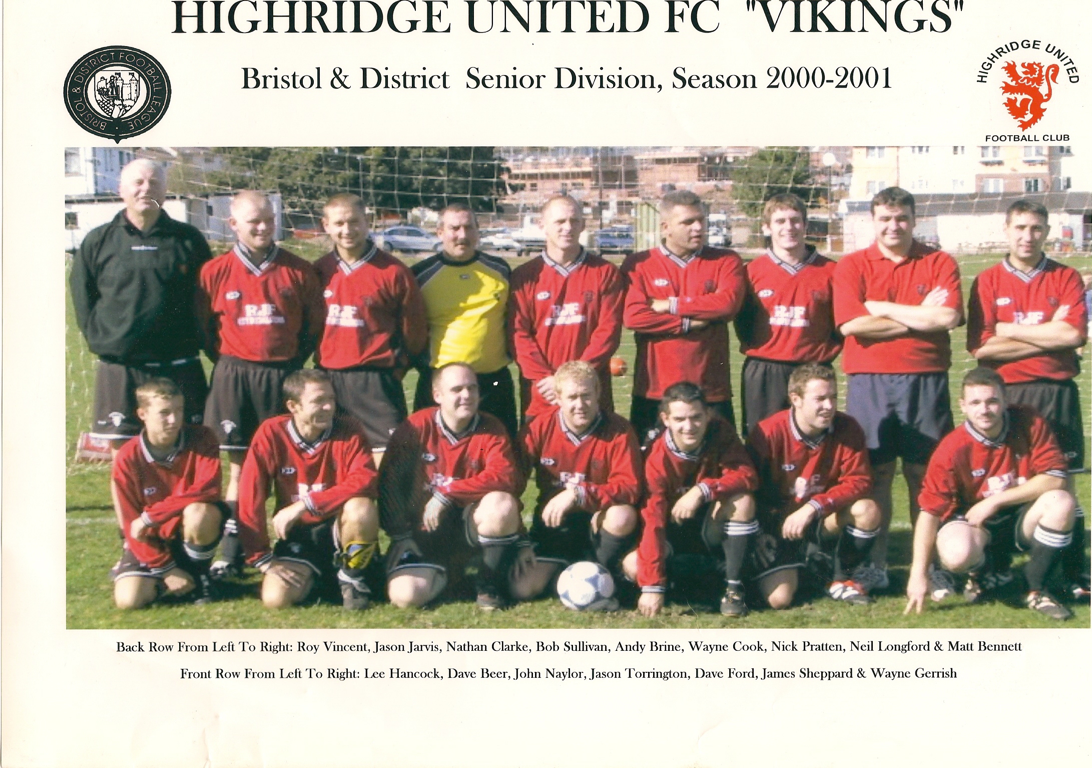 Highridge United Football Club - Club Photos