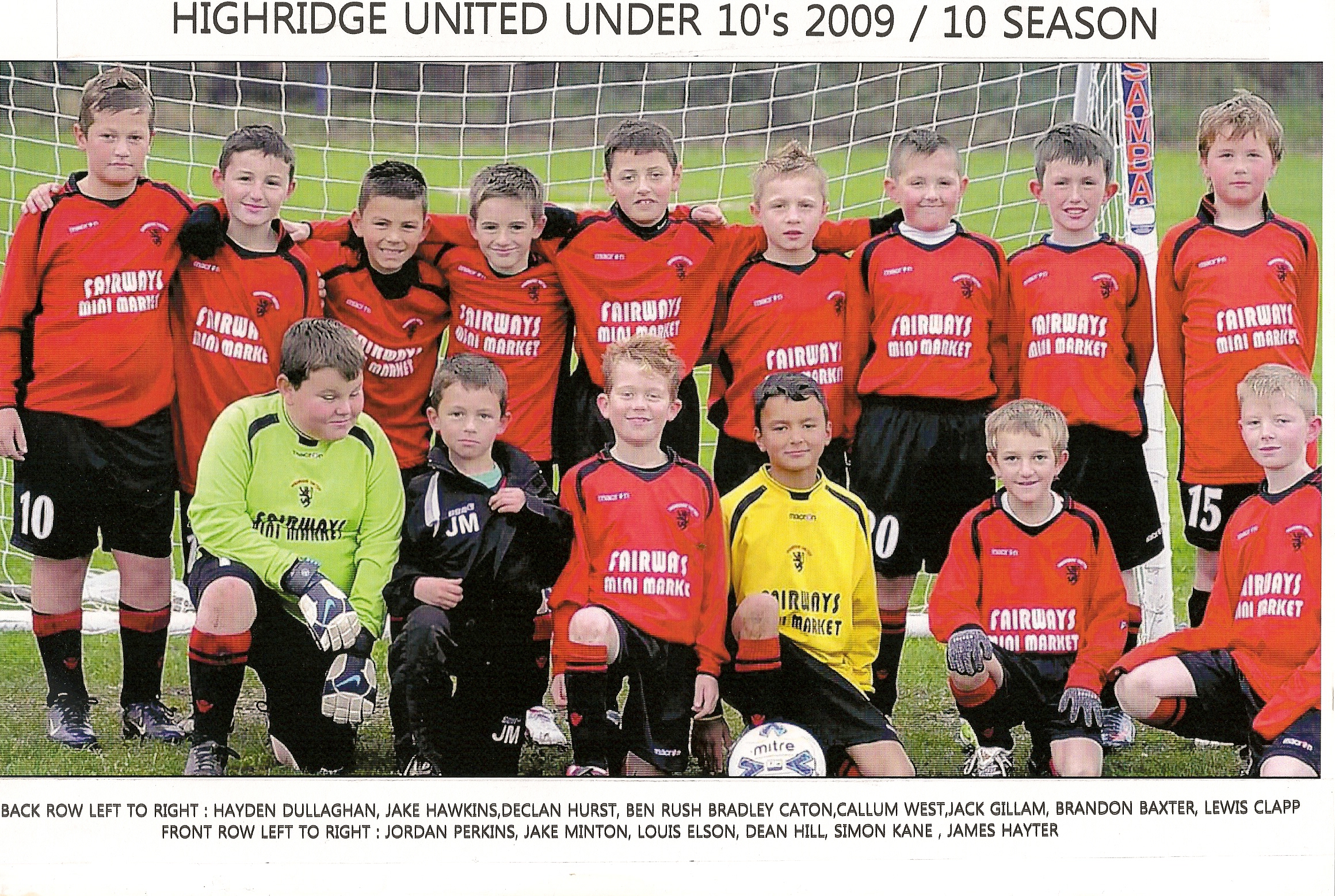 Highridge United Football Club - Club Photos